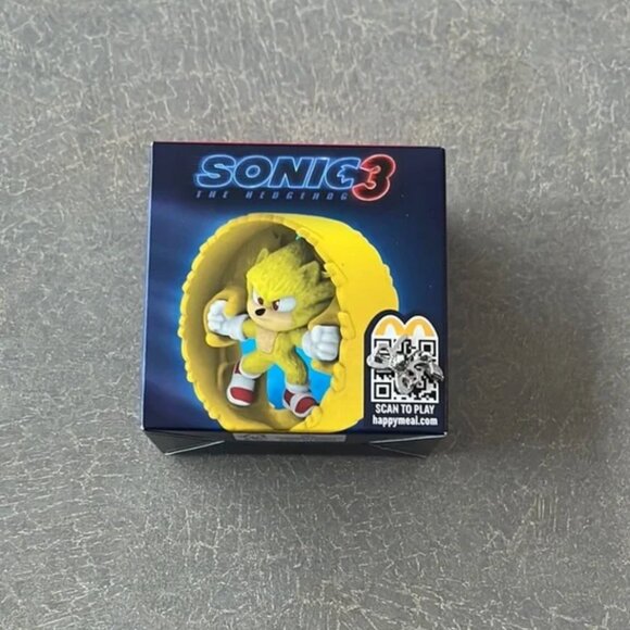 McDonald's | Toys | Mcdonalds Sonic Roller Toy Sonic The Hedgehog 3 ...